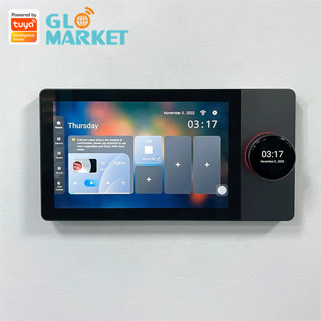 Tuya Wifi Smart Control Panel 7 Inch Multi Function BLE Music Wall ...
