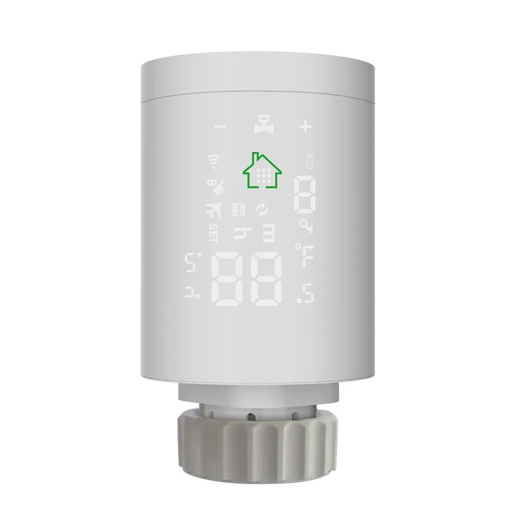 Zigbee 3.0 Wifi Thermostatic Radiator Valve 2.4Ghz Wireless Radiator ...